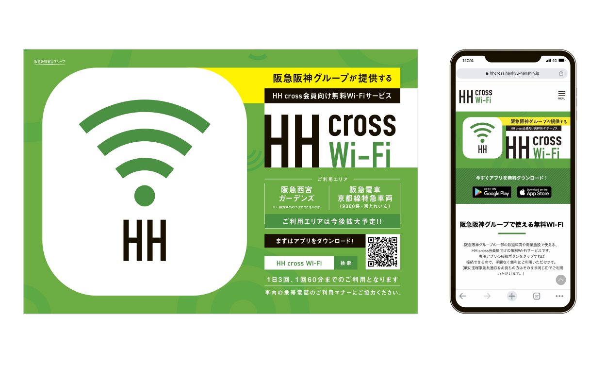 阪急阪神DXプロジェクトが始動！サービスブランドネームが「HH cross」に決定、導入コミュニケーションを展開 - 阪急阪神マーケティング ...